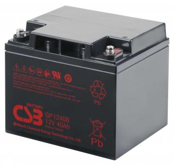 CSB Battery GP12400 12V 40AH Blei-Akku (AGM) | ZDIS