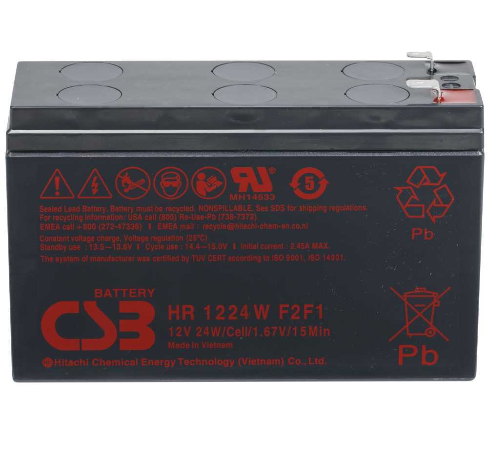 HR1224WF2F1 / HR 1224 W F2F1 : CSB Battery | ZDIS